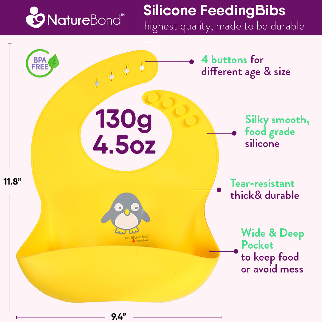 Silicone Baby Bibs - NatureBond. All rights reserved